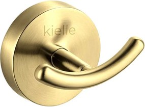 kielle Oudee - Háček dvojitý, brushed gold 40602096