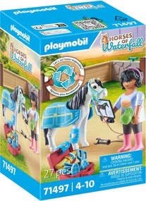 Set figurek a příslušenství playmobil 71497 terapeut pro koně
