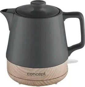 Concept RK0062 šedá / Rychlovarná konvice / 1200 W / 1 l