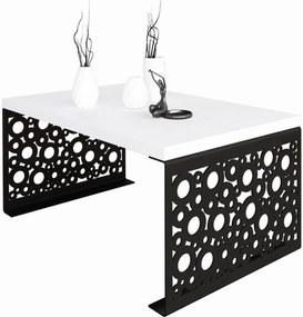 Konferenční stolek RINA 100x60 Hlavní barva: Černá, Další barva: Sonoma