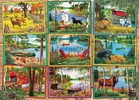 COBBLE HILL Puzzle Pohledy od jezera / 1000 dílků / od 14 let