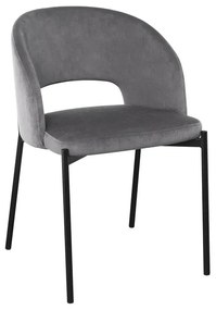 HALMAR K455 židle šedá
