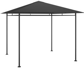 Altán 3 x 3 x 2,7 m antracitový 180 g/m² 313920