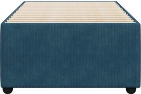 Rám postele modrý 90 x 200 cm samet 3284986