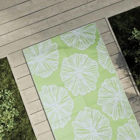 vidaXL Venkovní koberec 80 x 150 cm PP [310424] Barva: světle zelená