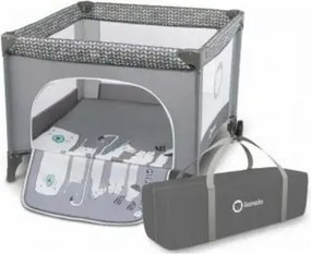 LIONELO Dětská ohrádka Lene Grey Stone