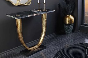Konzolový stolek do předsíně Orvault mramor 80cm
