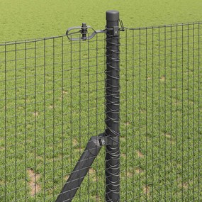 Zemní upevnění svařované drátěné ploty 25 x 1,4 m Šedá Síťovina 3351853