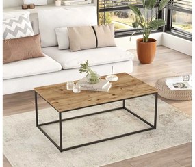 Designový konferenční stolek Galena 100 cm borovice