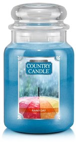 Country Candle Vonná Svíčka Rainy Day (sójový vosk), 652 g