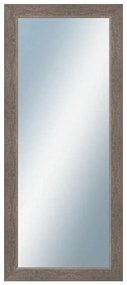 DANTIK - Zarámované zrcadlo - rozměr s rámem cca 60x140 cm z lišty TOMAS šedá velká (3030)