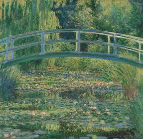 Monet, Claude - Obrazová reprodukce Waterlily Pond, 1899, (40 x 40 cm)