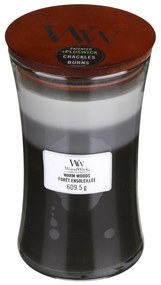 WoodWick Trilogy Warm Woods Svíčka váza velká, 609,5 g