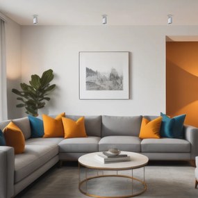 Stropní svítidlo Neo, 1x bílé/chromové kovové stínítko