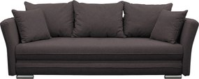 XXXLutz ROZKLÁDACÍ POHOVKA, textil, tmavě hnědá MID.YOU - Rozkládací pohovky - 001574003704