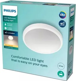 Philips Doris CL257 LED 17W bílá / Koupelnové přisazené svítidlo / 150