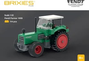 BRIXIES Plus 222.700 Fendt Farmer 105S Classic Club Collection - histo