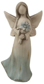 Dekorační anděl X4621 - 11 × 8.5 × 21 cm