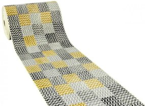 Běhoun Luna 503568/89935 - patchwork hořčice
