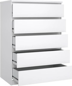 FALCO Komoda Simplicity 231 bílý lesk