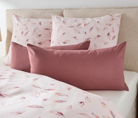 Tchibo - Povlaky na polštář z mikrovlákna - barva: růžová