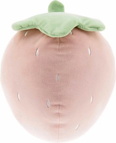 Dekorační polštářek STRAWBERRY 30x22 cm, růžový