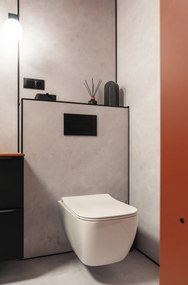 Deante Závěsný WC komplet bez příruby Hyacint New - , včetně SoftClose sedátka
