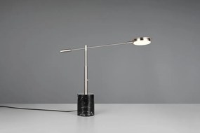 Černá/ve stříbrné barvě LED stolní lampa (výška 65 cm) Fiore – Trio Select