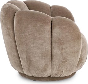 Taupe křeslo Tulip – Bizzotto