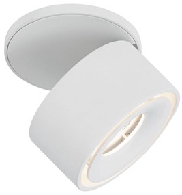 Paulmann 93372 Spircle, bílá zápustná bodovka, 8W LED 3000K, prům. 7,8cm