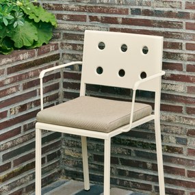 HAY Zahradní židle Balcony Armchair, Chalk Beige