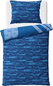 Carbotex Dětské povlečení Cars 3 Blesk Mcqueen a Bourák 140x200 + 70x90 cm