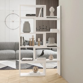 ADRK Furniture Regál KARMELO BS-KAM-188-W