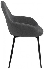 Designová židle Candis II šedá