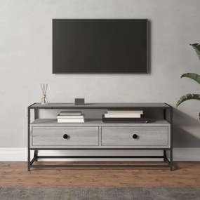 vidaXL TV skříňka šedá sonoma 100 x 35 x 45 cm kompozitní dřevo