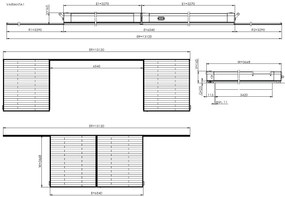 BERGEN Terasové zastřešení bez krytiny