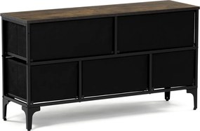 Retro komoda LINEA - old wood / MDF