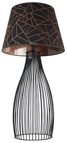 Stolní lampa WERONA, 1x textilní stínítko (výběr ze 6 barev)