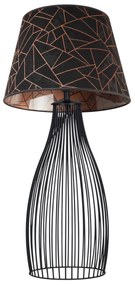 Stolní lampa Werona, 1x textilní stínítko (výběr ze 6 barev)