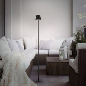 LD 19252-18 LED bateriové svítidlo černé, stojací a stolní lampa, dotykový stmívač, IP54 pro venkovní použití 3000K - JUST LIGHT