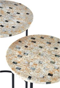 Kulaté odkládací stolky v sadě 2 ks ø 38 cm Halle – Premier Housewares
