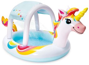 Unicorn sprchová vanička se stříškou 254x132 cm Intex 58435 pro dětské koupání