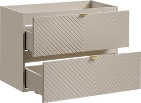Comad Koupelnová skříňka pod umyvadlo Viva Cashmere 80 kašmír