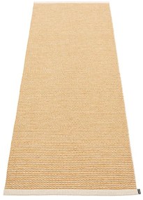Vinylový koberec Pappelina MONO Ochre/Cream Velikost pappelina: 60x250 cm