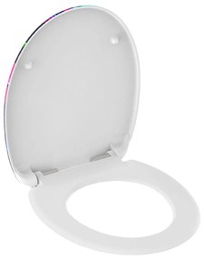 Eisl Sanitär WC prkénko Duroplast Soft Close Neon Paint 82191