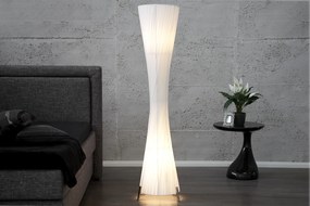 Stojací lampa HERMIO, 200 cm, bílá