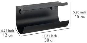 WENKO 71144800 - Držák na roli JET 30x15 cm černá