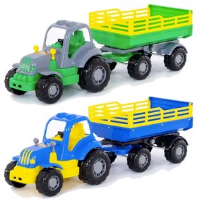Wader - Polesie Traktor s přívěsem Machr