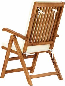 9dílný zahradní jídelní set s poduškami masivní teak šedý 3059570