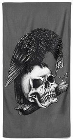 Osuška Crow and skull